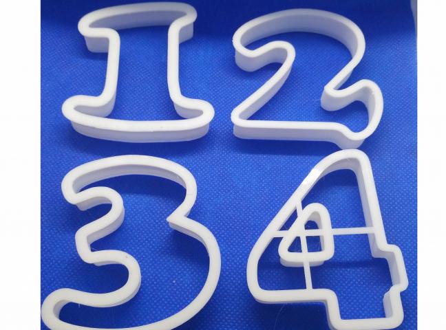 Продажа 3D-модели "Формы для печенья "Цифры 123456780""