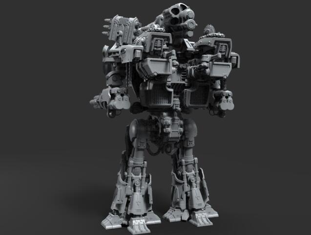 Продажа 3D-модели "Warhammer 40000 Рыцарь очищения"
