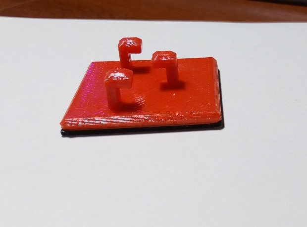 3d модель Крепеж для провода 2 для 3d принтера - скачать бесплатно 3д ...