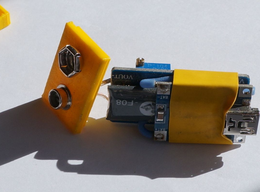 3d модель Аккумуляторная крона (6F22) для 3d принтера - скачать ...