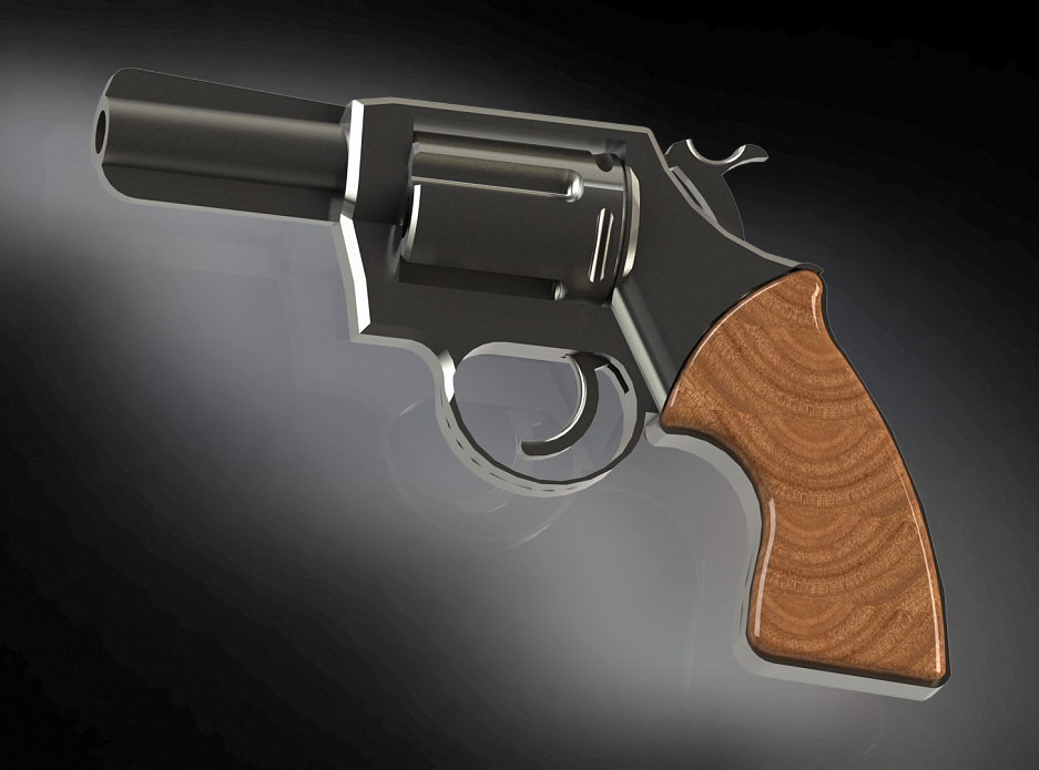 3d модель colt detective special для 3d принтера - скачать бесплатно 3д ...