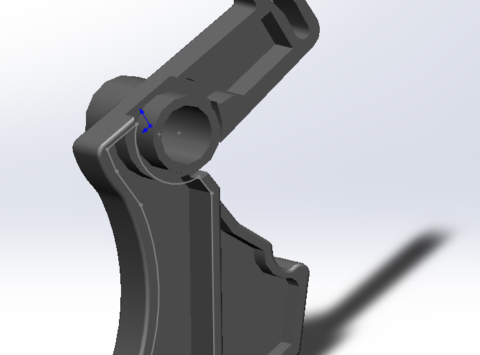 Продажа 3D-модели "Курок газа Stihl 180 (Штиль-180)"