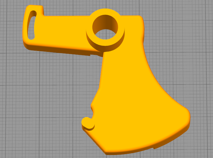 Продажа 3D-модели "Курок газа Stihl 180 (Штиль-180)"