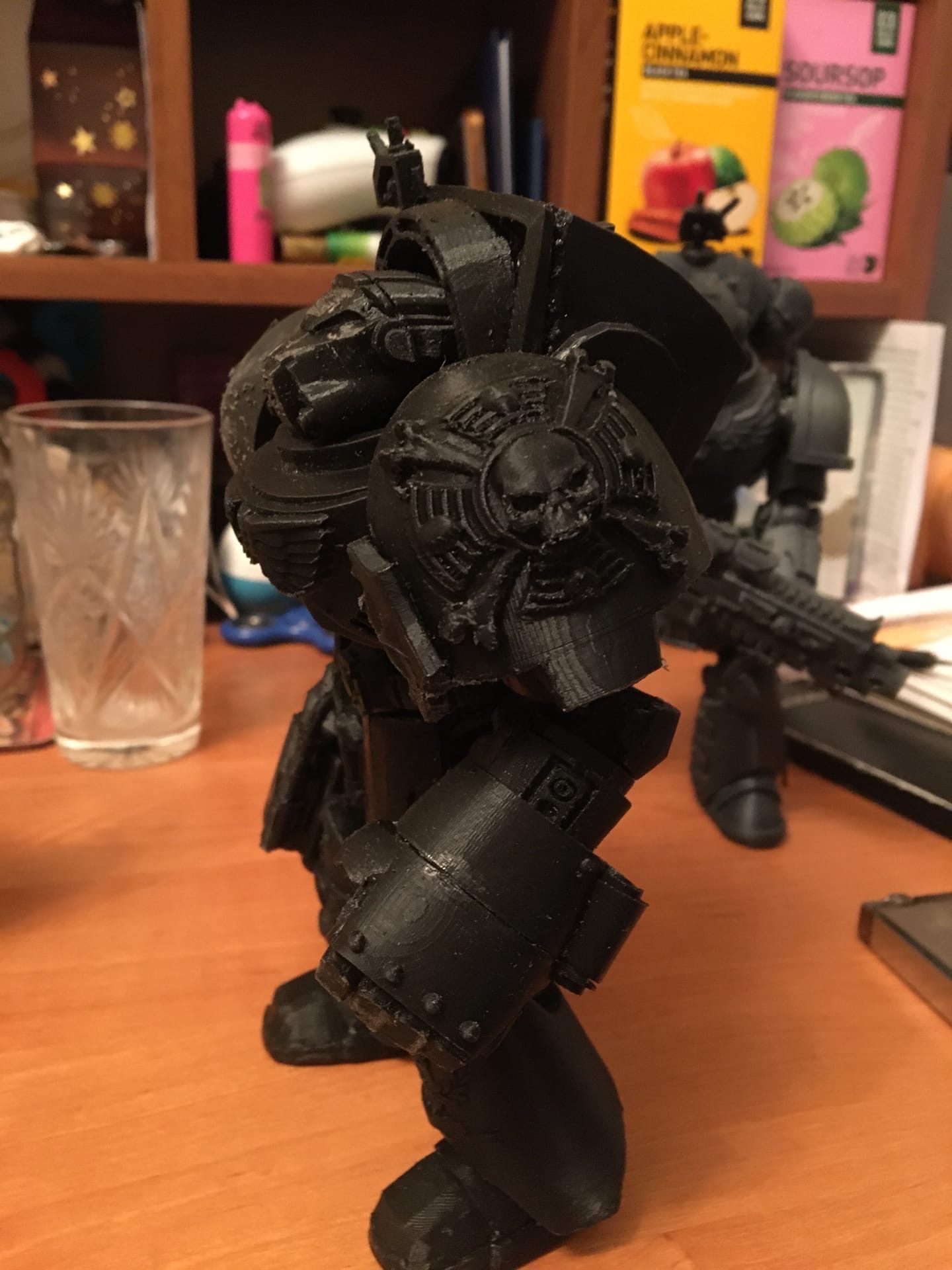 3d модель SCAF - Space Chad Classic Terminator Action Figure Warhammer ...