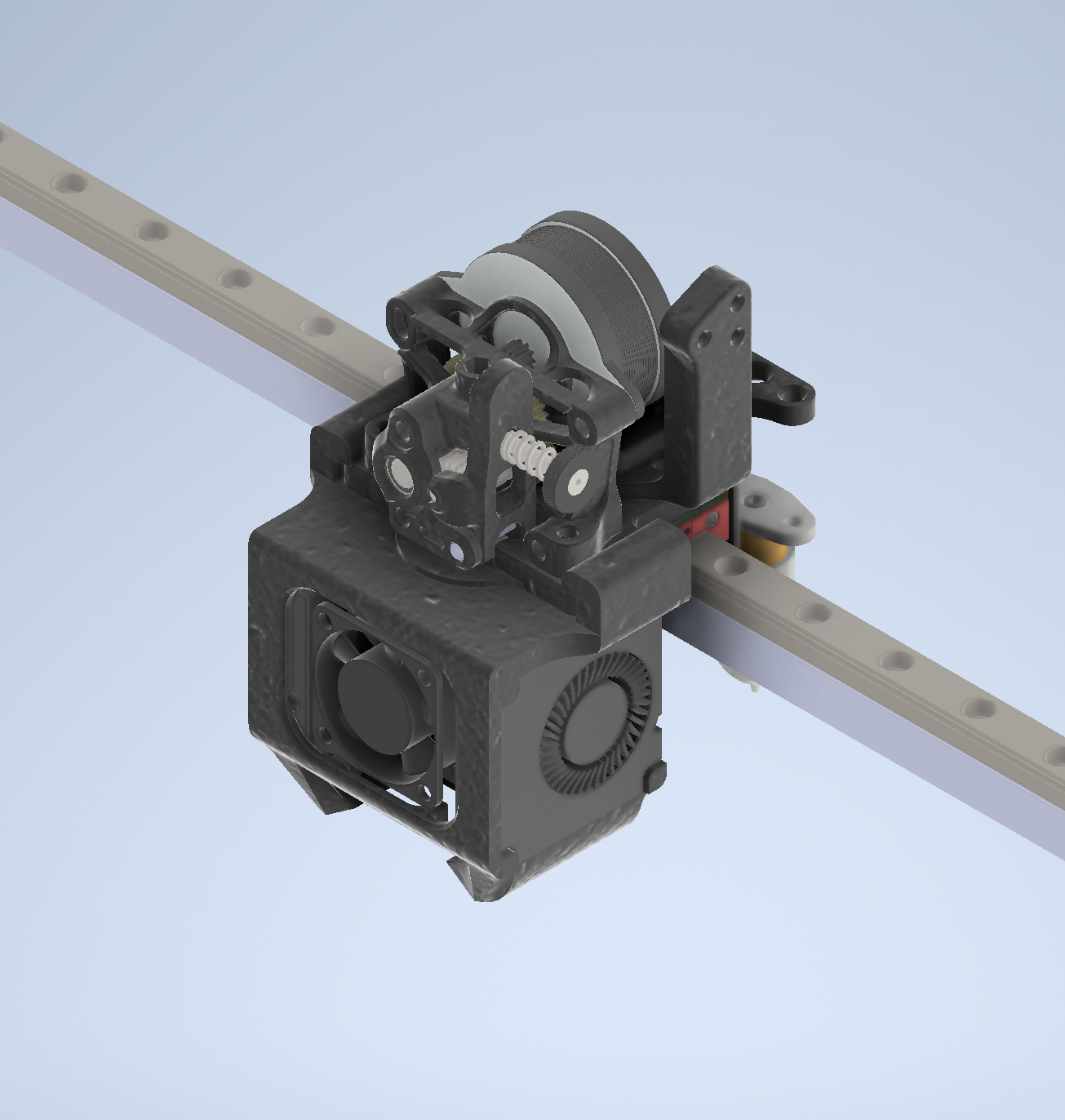 3d модель Мод печатной головы для BIZON 3 для 3d принтера - скачать ...