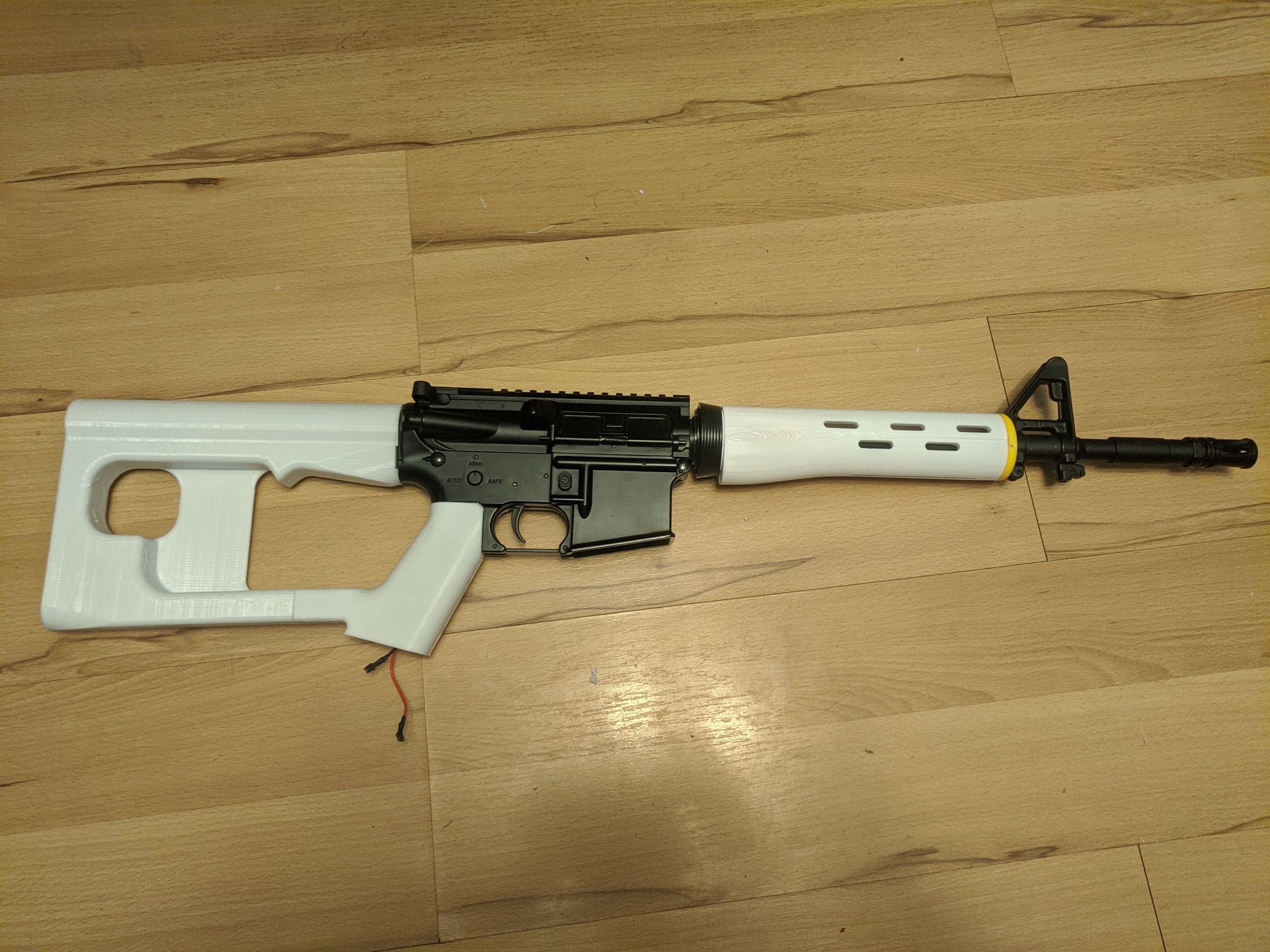 3d модель Adar-15 из cyma cm-507 для 3d принтера - скачать бесплатно 3д ...