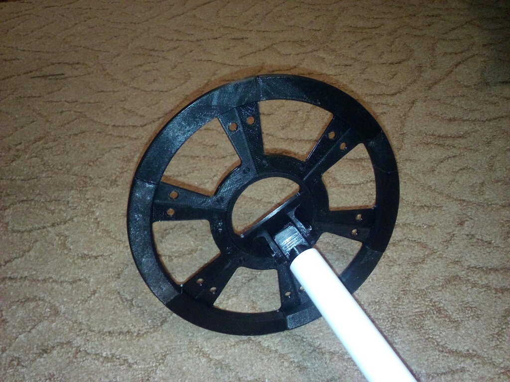 3d модель Рамка катушки металлоискателя Пират, сборная для 3d принтера ...