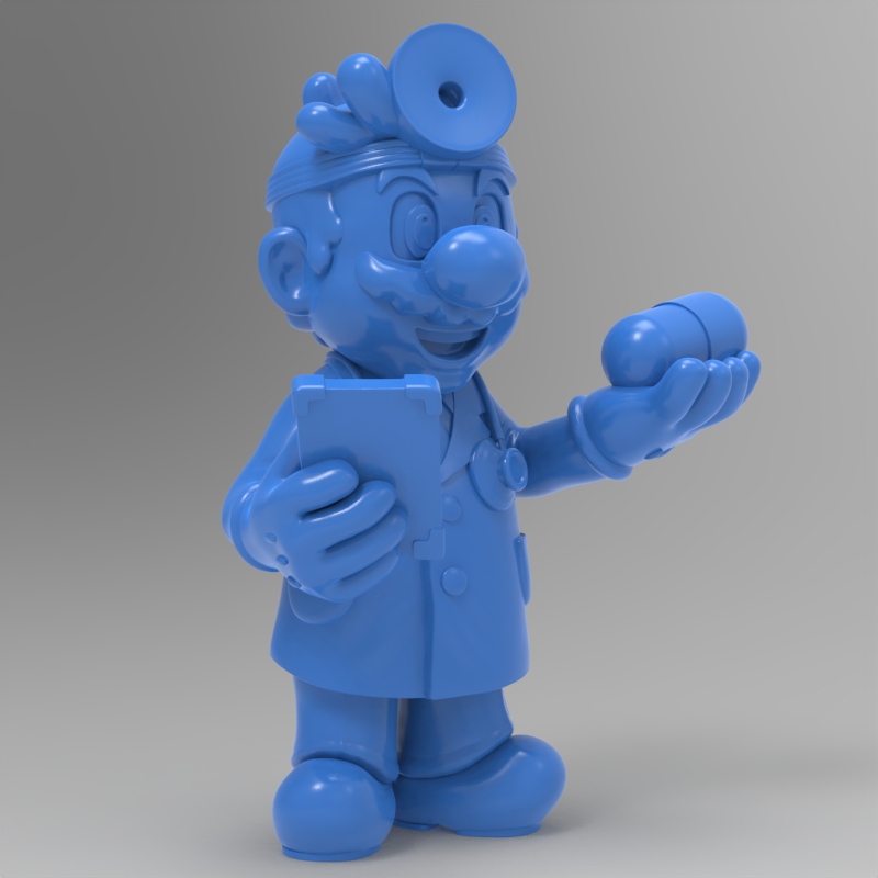 Продажа 3D-модели "Doctor Mario"