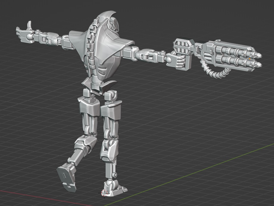 Продажа 3D-модели "Deathmark некрон из Warhammer 40000"