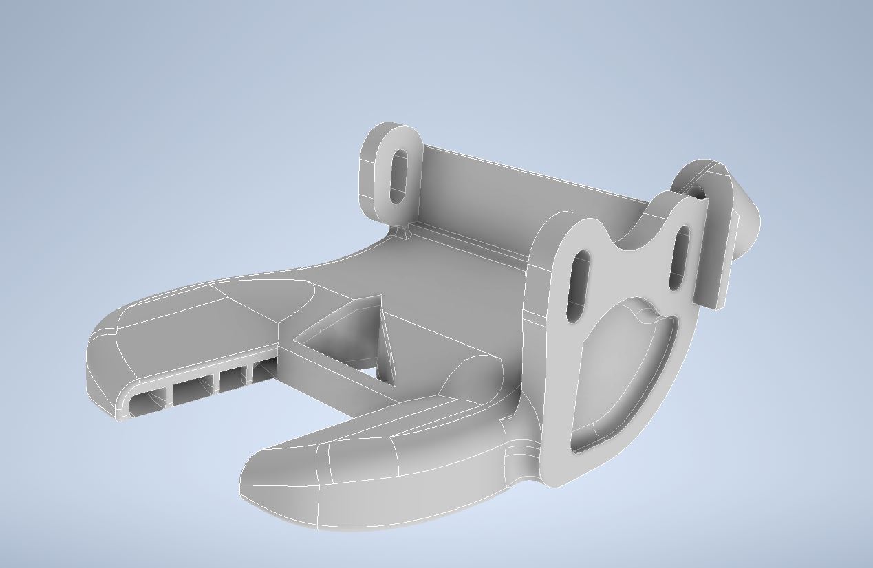 Продажа 3D-модели "Двусторонний обдув для директа Matrix Lite"