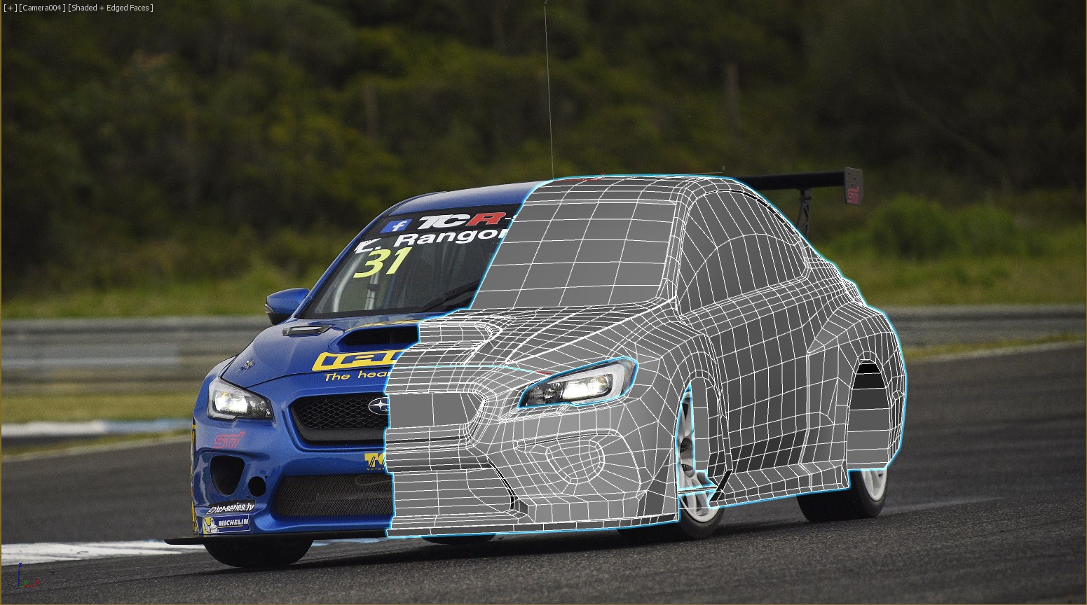 Продажа 3D-модели "Subaru WRX STI TCR"