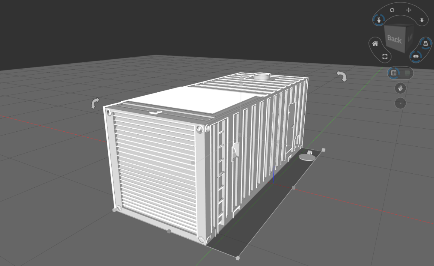 Продажа 3D-модели "Дизель генераторная установка ДГУ Aggreko"