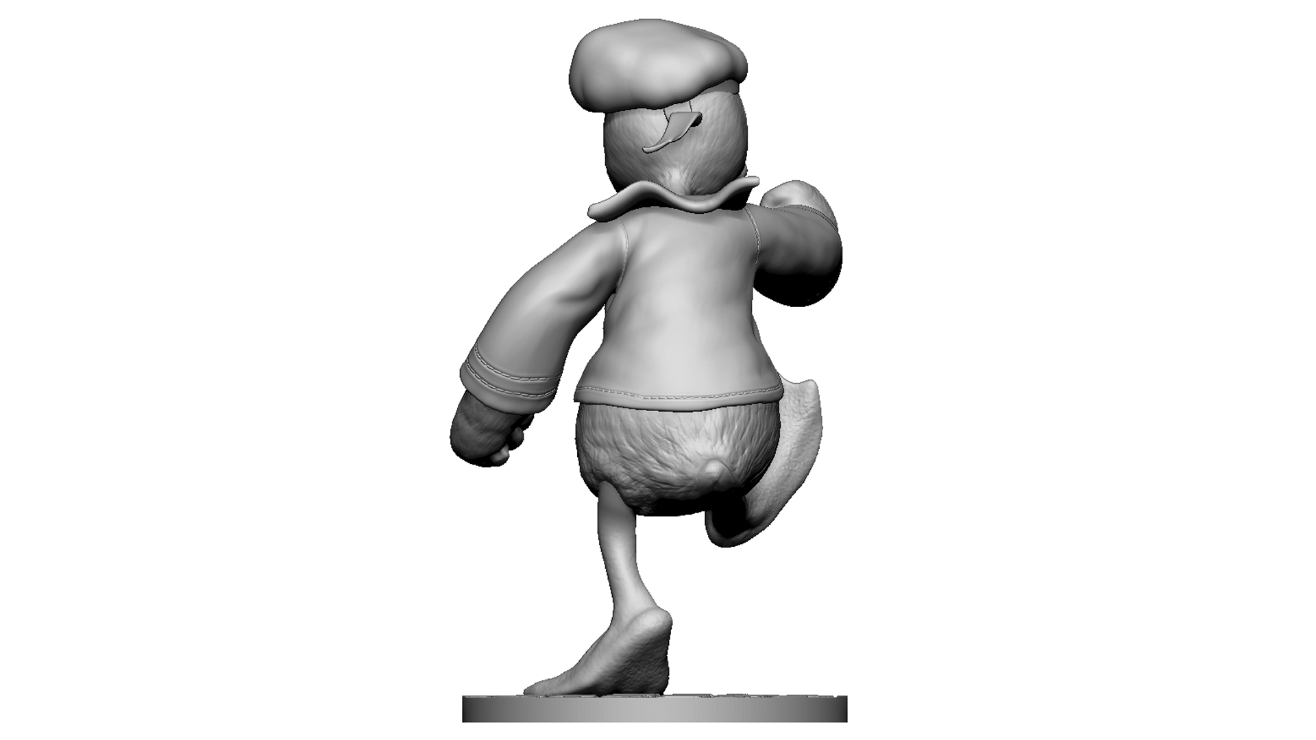 Продажа 3D-модели "Donald Duck. Для 3D печати. STL."