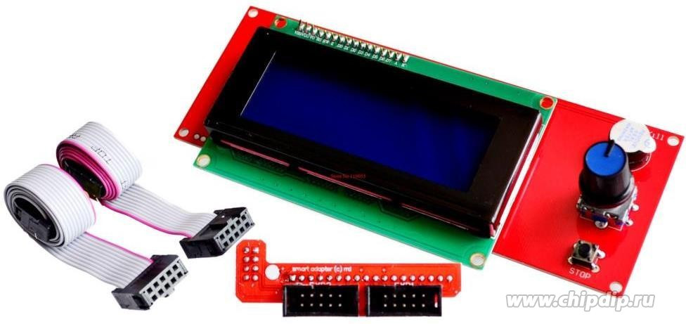 reprap discount smart controller синий экран